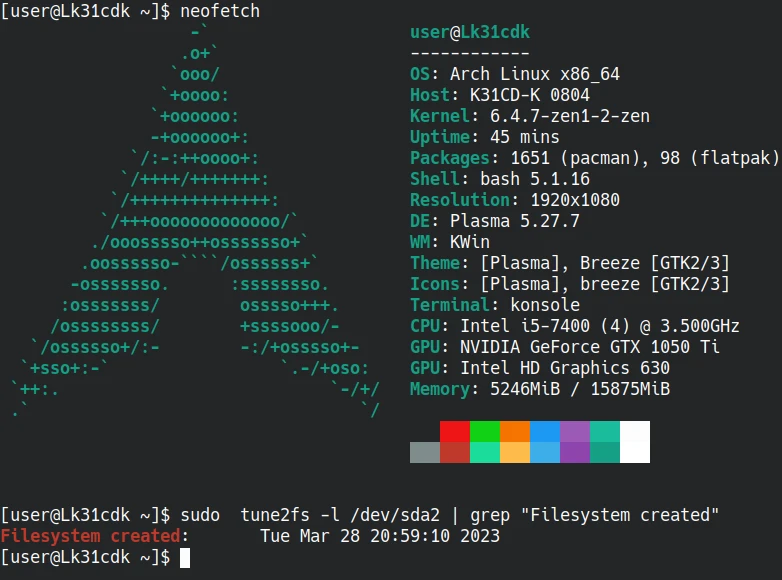 查詢Linux系統是何時安裝、最初安裝日期的指令 · Ivon的部落格