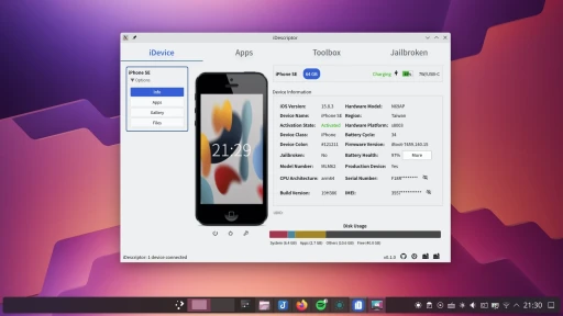 在Linux利用開源免費的iDescriptor管理iPhone的檔案 · Ivon的部落格