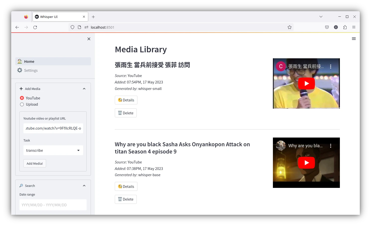 Whisper UI，開源免費AI語音轉文字軟體，一鍵產生逐字稿與字幕檔 · Ivon的部落格